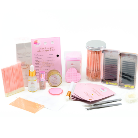 Kit Débutante Extension de Cils - Beauté & Volume - Une Pause Poudrée