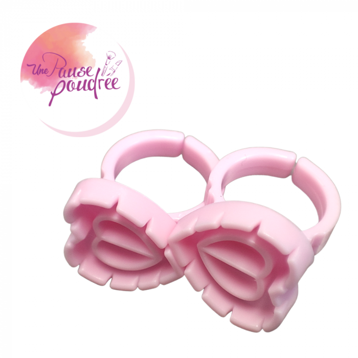 Bagues à Colle en Cœur - Beauté Unique | Une Pause Poudrée